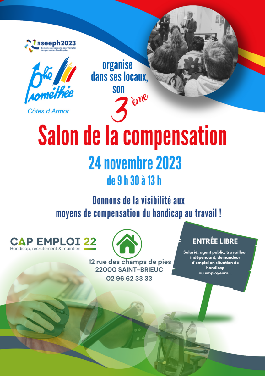 Troisème édition du salon de la compensation - Cap emploi 22